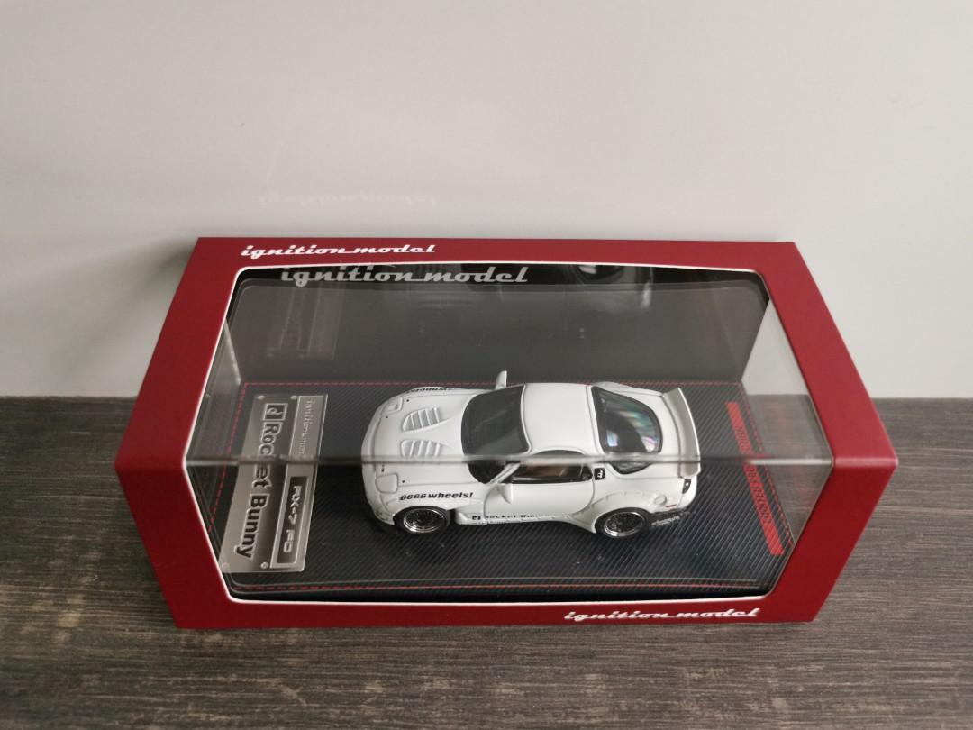 *Reserved* 1/64 IG1411 Ignition Model Rocket Bunny Mazda RX-7 FD3S Japan Exclusive (White ...