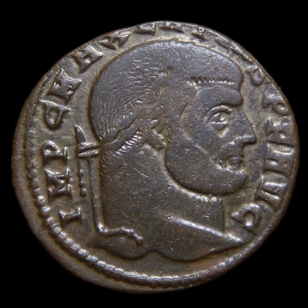 4th Century AD Roman Empire Coin - MAXENTIUS (AD 306-312) - Temple of ...
