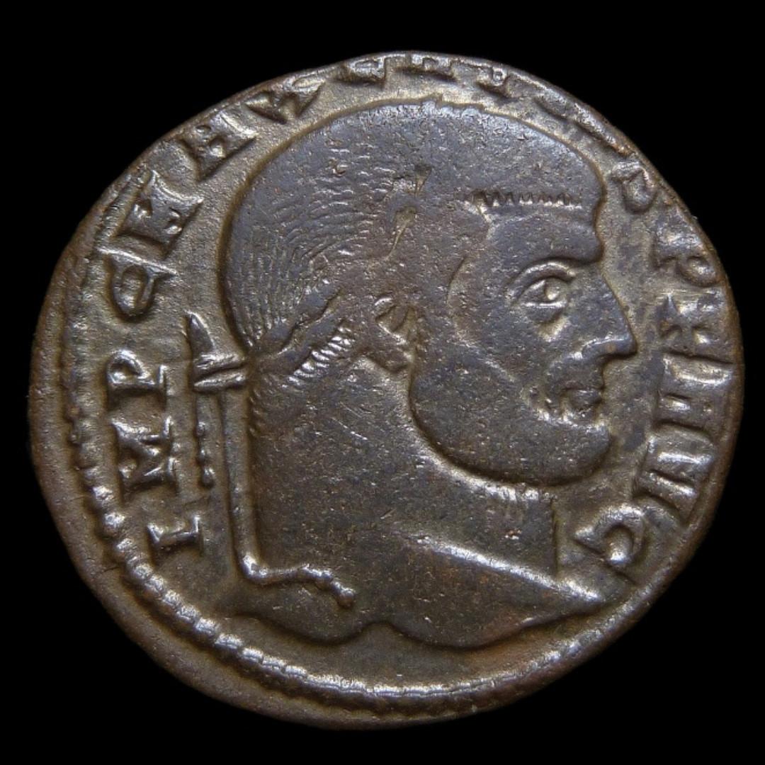 4th Century AD Roman Empire Coin - MAXENTIUS (AD 306-312) - Temple of ...