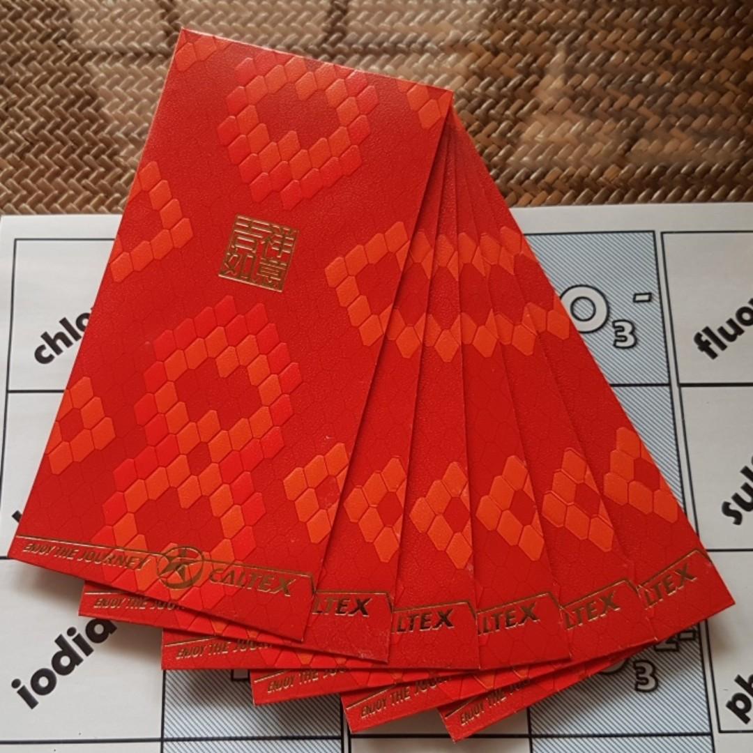5 pcs Caltex Snake Red Packet / Ang Bao Pow Pao, Hobbies & Toys ...