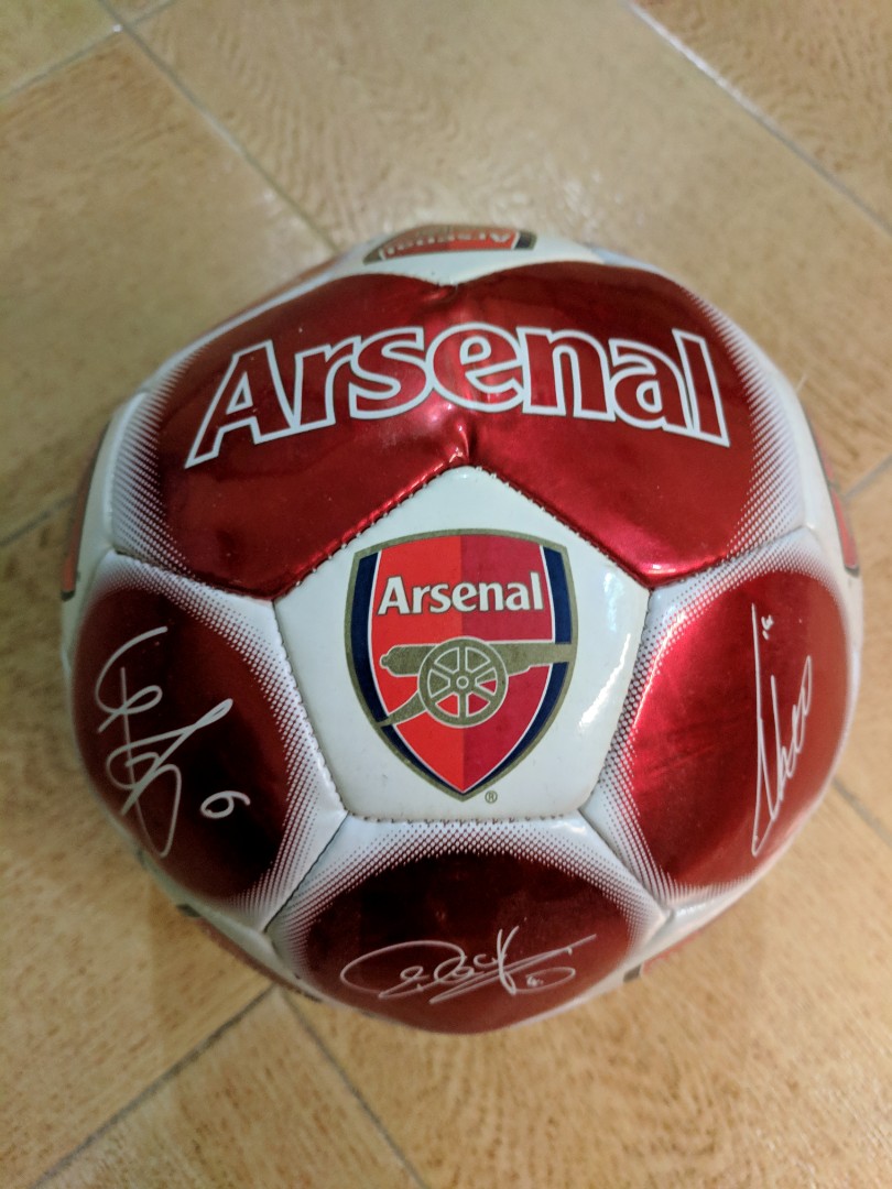 Arsenal soccer ball on Carousell