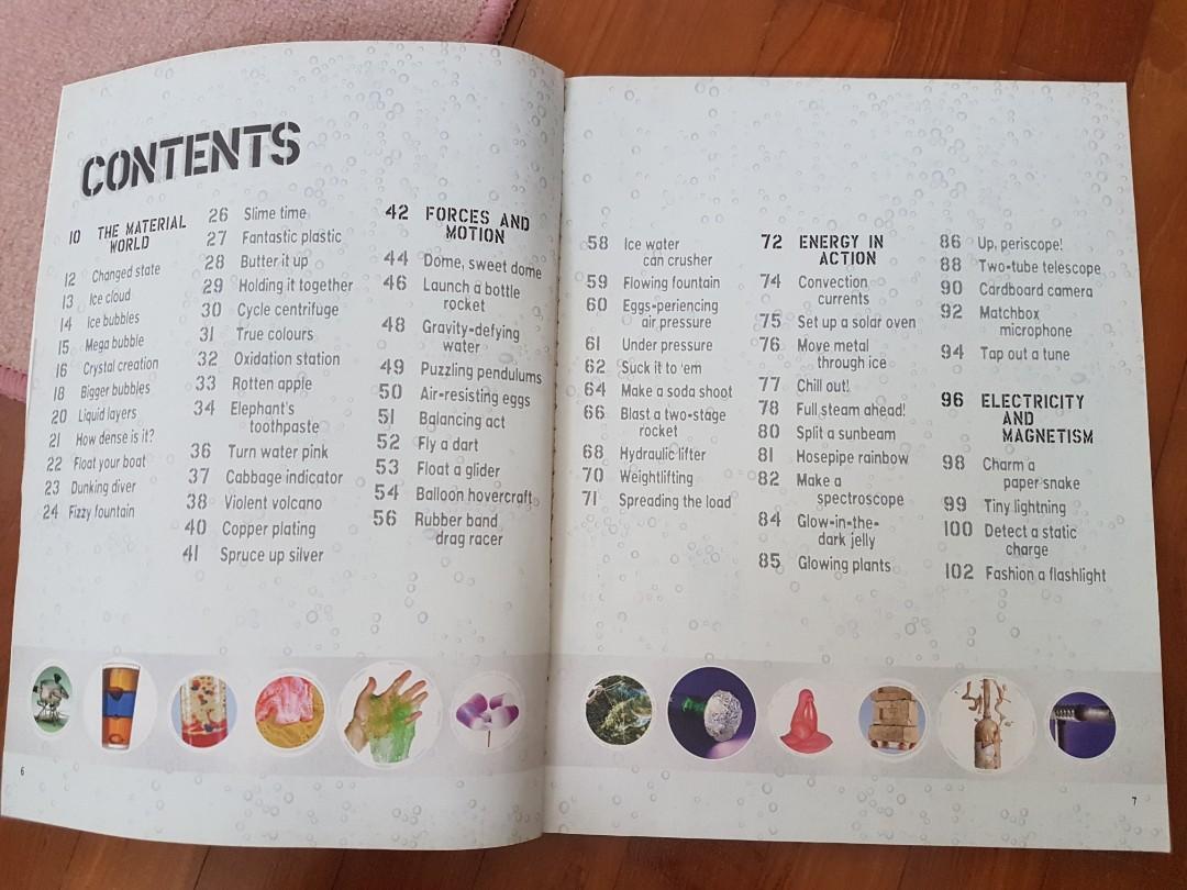 Book of Science Experiment (How it Works) and The Everything Kids ...