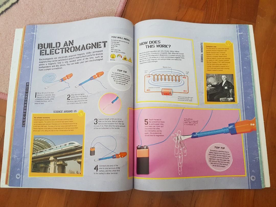 Book of Science Experiment (How it Works) and The Everything Kids ...
