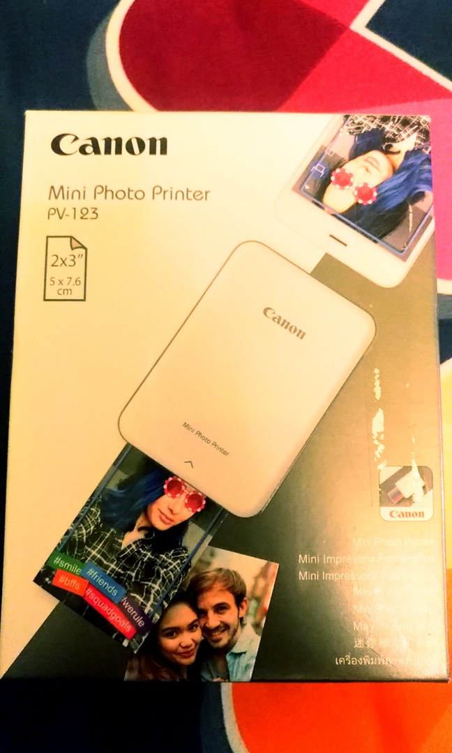 Canon mini photo printer, Photography, Cameras on Carousell