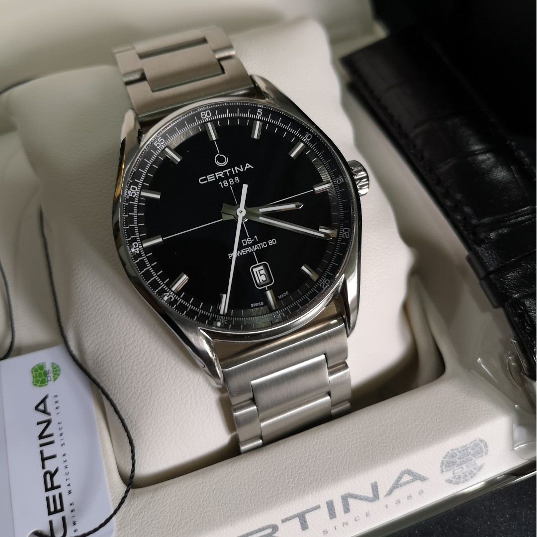 Certina DS-1 automatic 100M WR (40mm), Luxury, Watches on Carousell