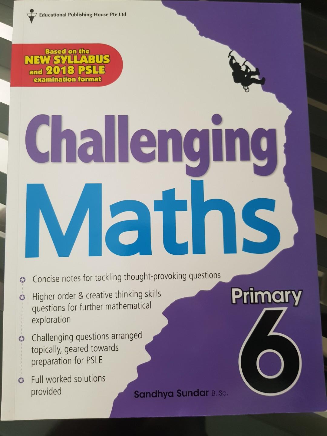 Challenging Maths (PSLE Maths), Hobbies & Toys, Books & Magazines ...