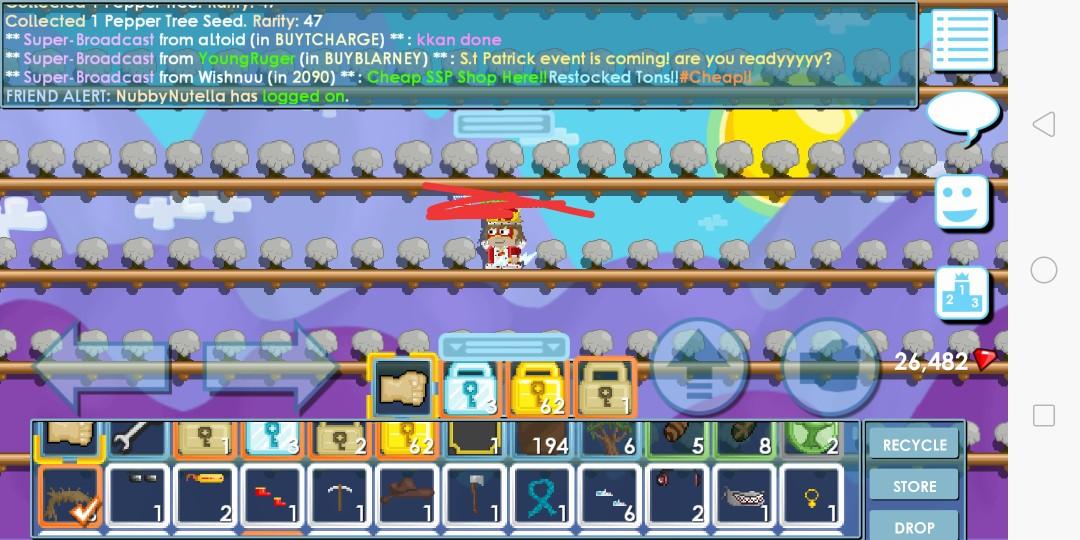 Growtopia Account with Zeus lightning bolt, Video Gaming, Gaming ...