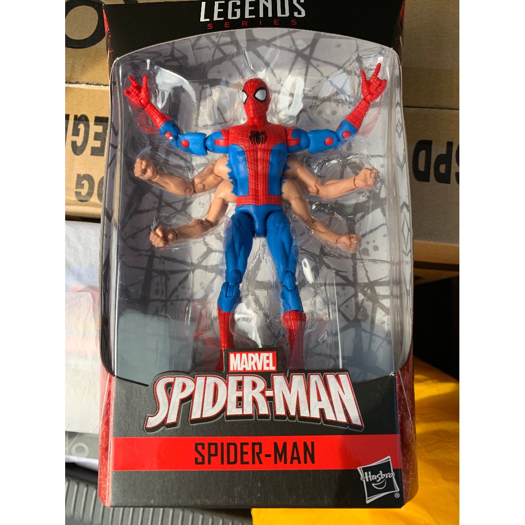 Hasbro Marvel Legends Six Arm Spider-Man Spiderman, Hobbies & Toys ...