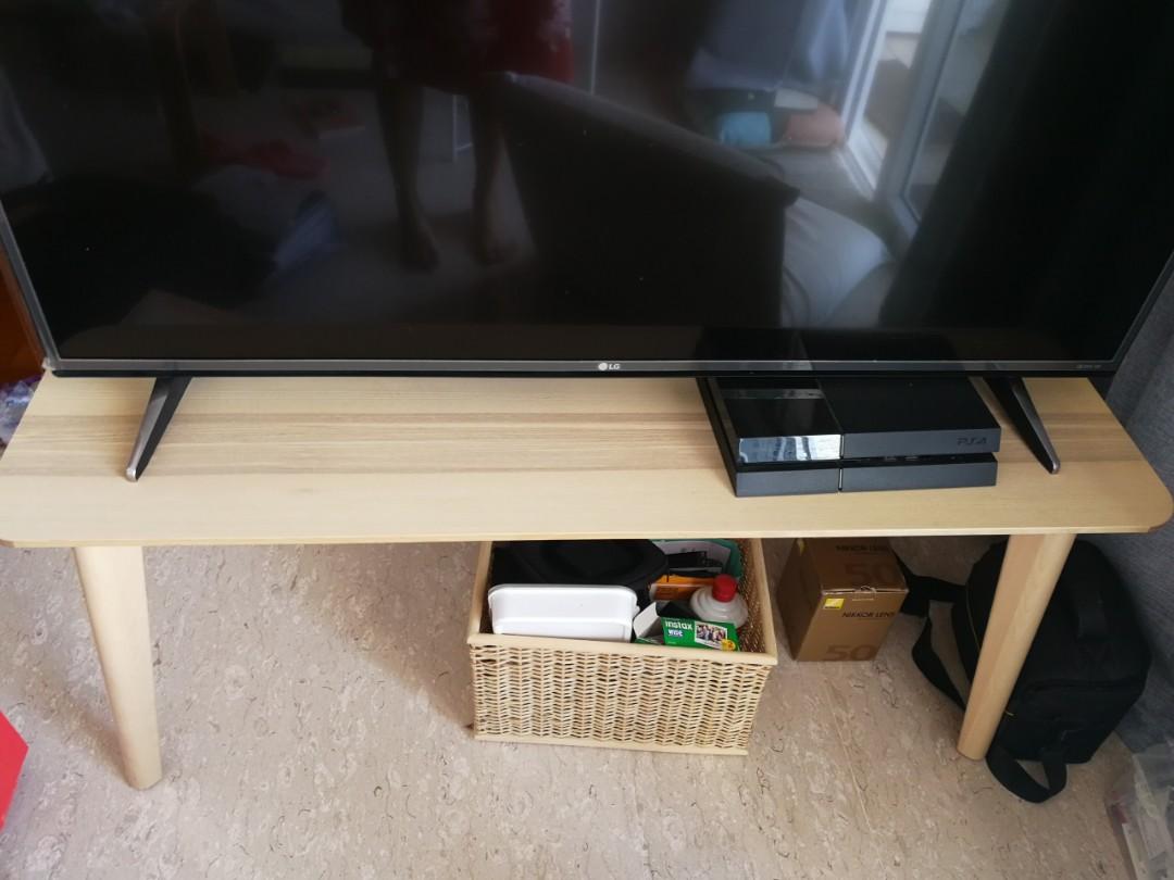 IKEA Lisabo coffee table/tv bench, Furniture & Home Living, Furniture ...