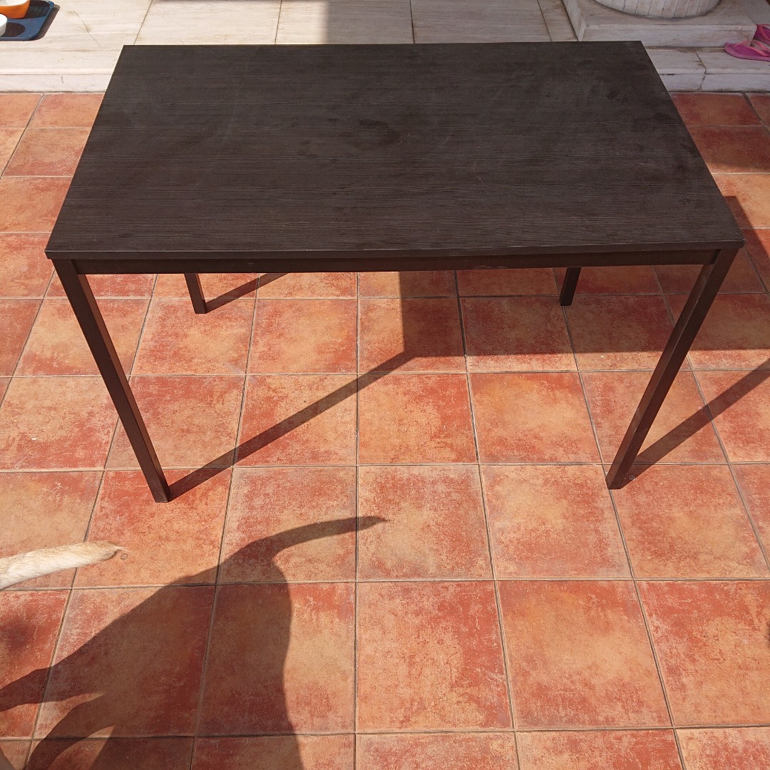 IKEA Tarendo black table, Furniture & Home Living, Furniture, Tables ...
