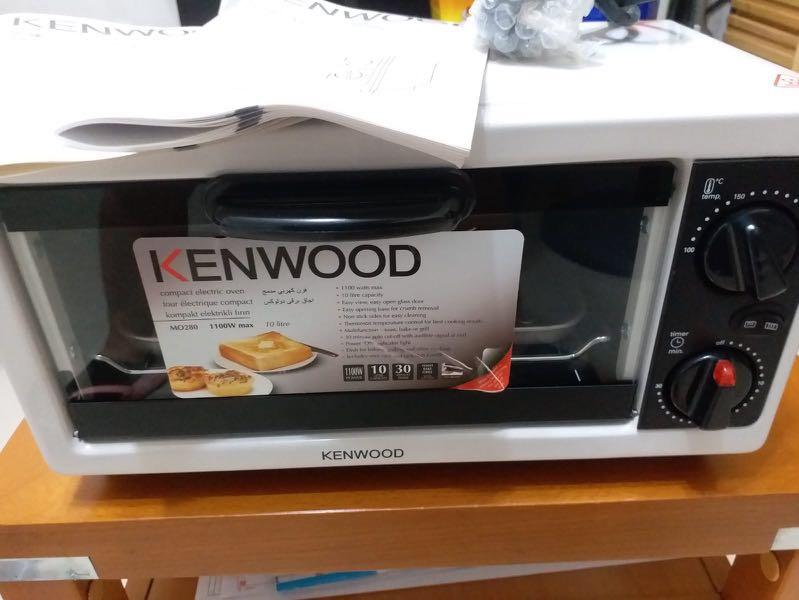 Kenwood MO280 10升多士焗爐 10L Toaster Oven, 家庭電器, 廚房電器, 焗爐及多士爐 - Carousell