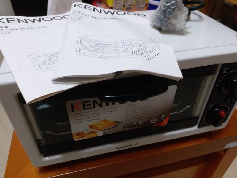Kenwood MO280 10升多士焗爐 10L Toaster Oven, 家庭電器, 廚房電器, 焗爐及多士爐 - Carousell