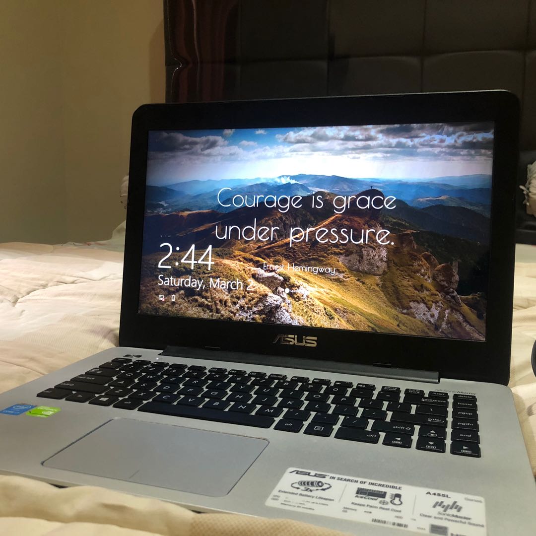 Laptop Asus A455L, Elektronik, Komputer, Laptop di Carousell