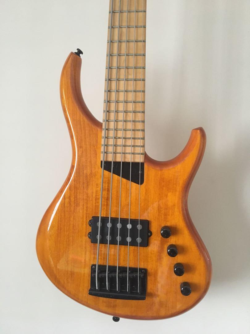 MTD 5 String Bass Guitar Kingston Artist Series, Hobbies & Toys, Music ...
