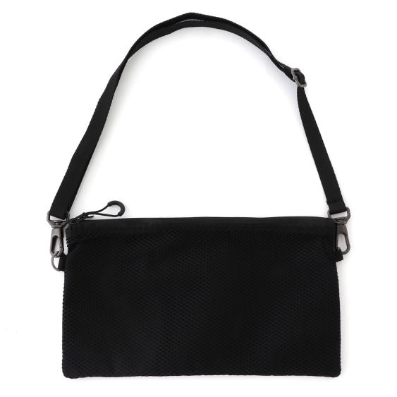 Muji Double Fastener Case Slim with Shoulder Strap-Black, Hobbies ...