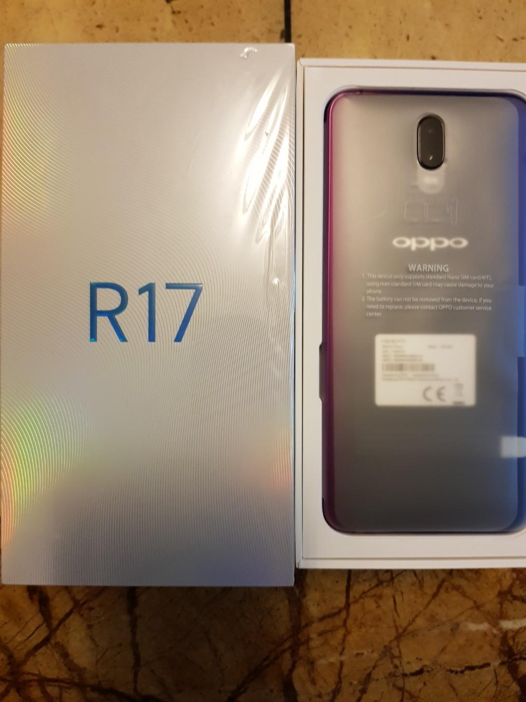 OPPO R17 BNIB Recontract from M1 Sealed broke to check the hp and ...