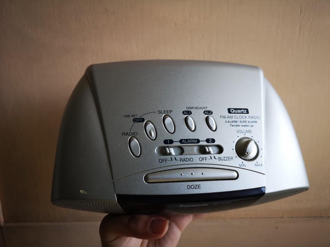 Panasonic Radio Clock, Audio, Portable Music Players on Carousell