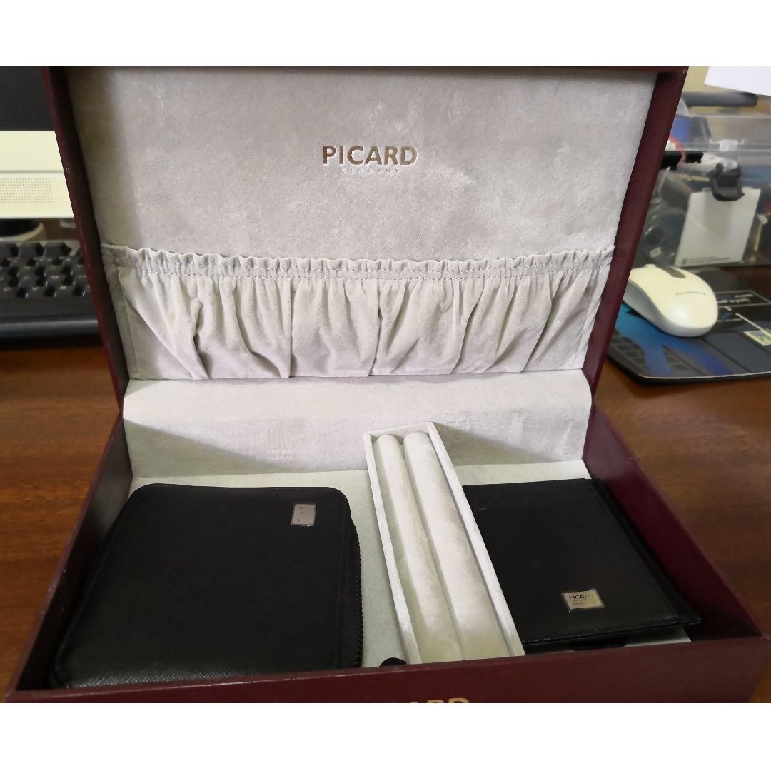 PICARD men' wallet set - with wallet and credit card holder, Luxury ...