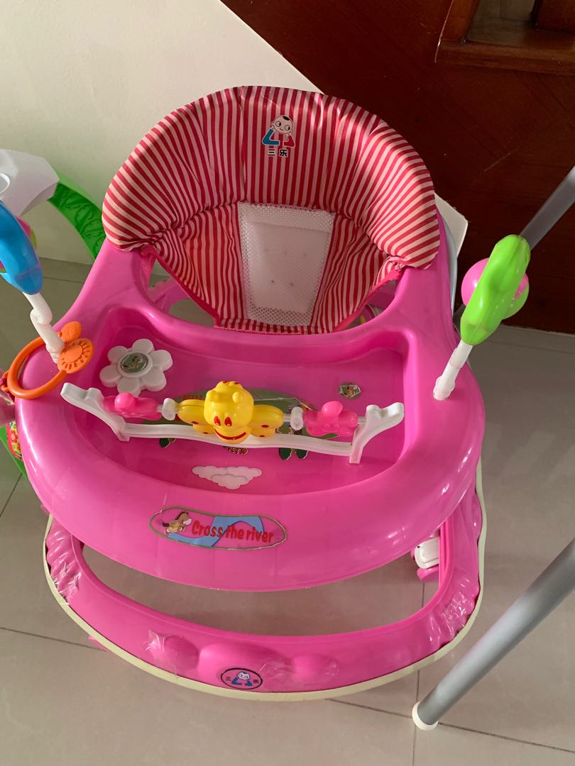 Pink Walker, Babies & Kids, Infant Playtime on Carousell