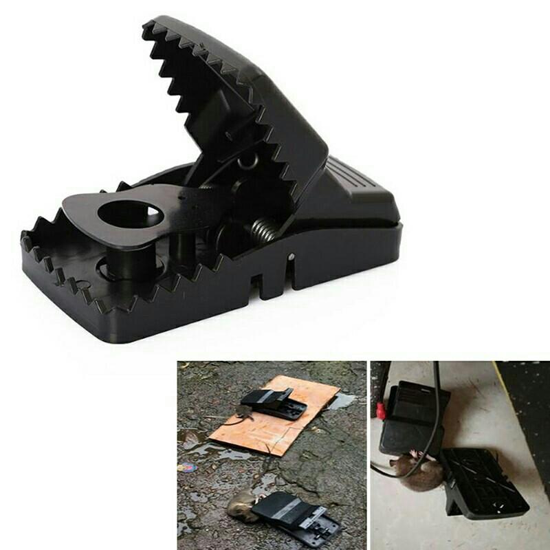 Reusable Rat Trap Mice Mouse Mousetrap Spring Rodent Trap-Easy Catcher ...