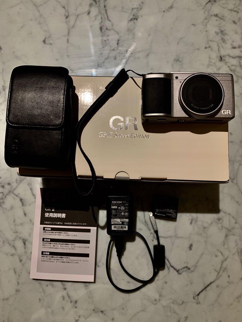 Ricoh GR II Silver Edition 80th anniversary limited, Photography ...