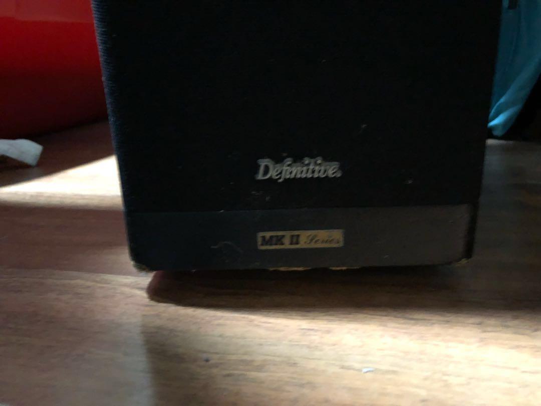 Sale! Used Definitive Technology BP8 Audiophile Speakers, Audio, Other ...