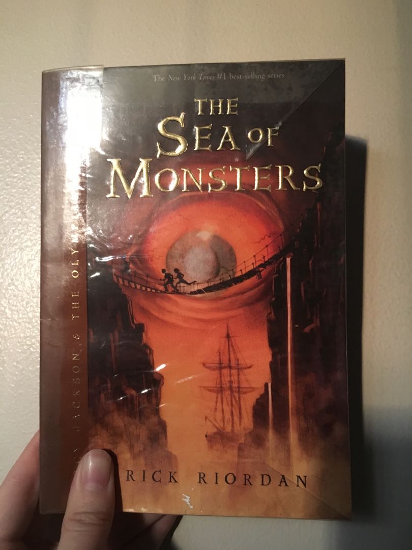 The Sea of Monsters by Rick Riordan, Hobbies & Toys, Books & Magazines ...