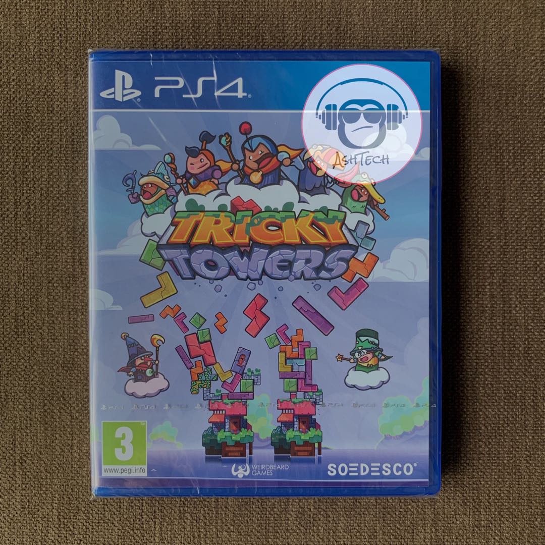Tricky Towers PS4, Video Gaming, Video Games, PlayStation on Carousell