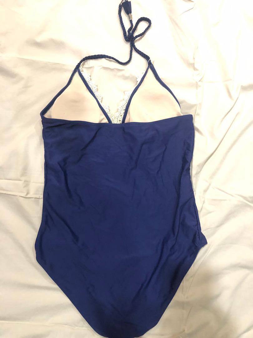 Used Lace Design Swimsuit, Women's Fashion, Swimwear, Bikinis ...