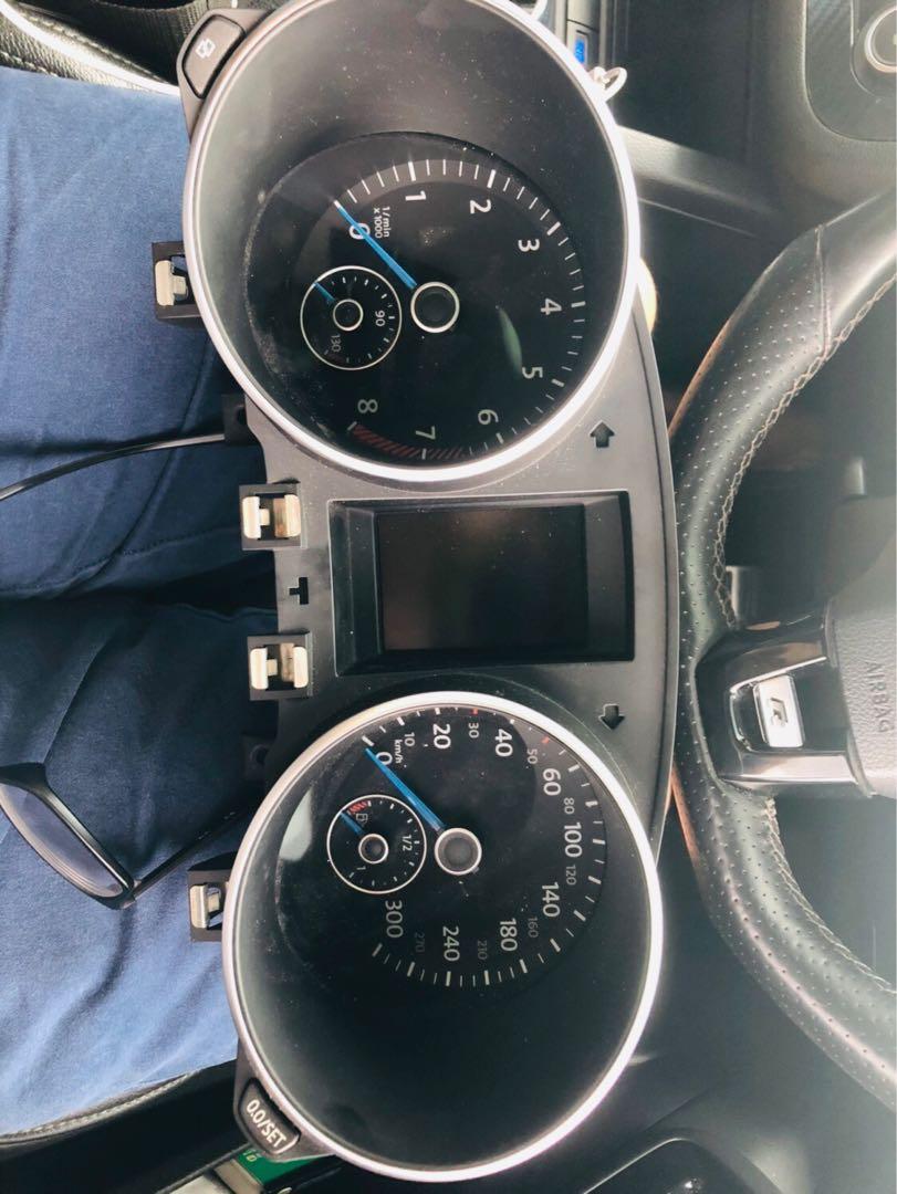Volkswagen Golf MK6R meter for sale, Auto Accessories on Carousell