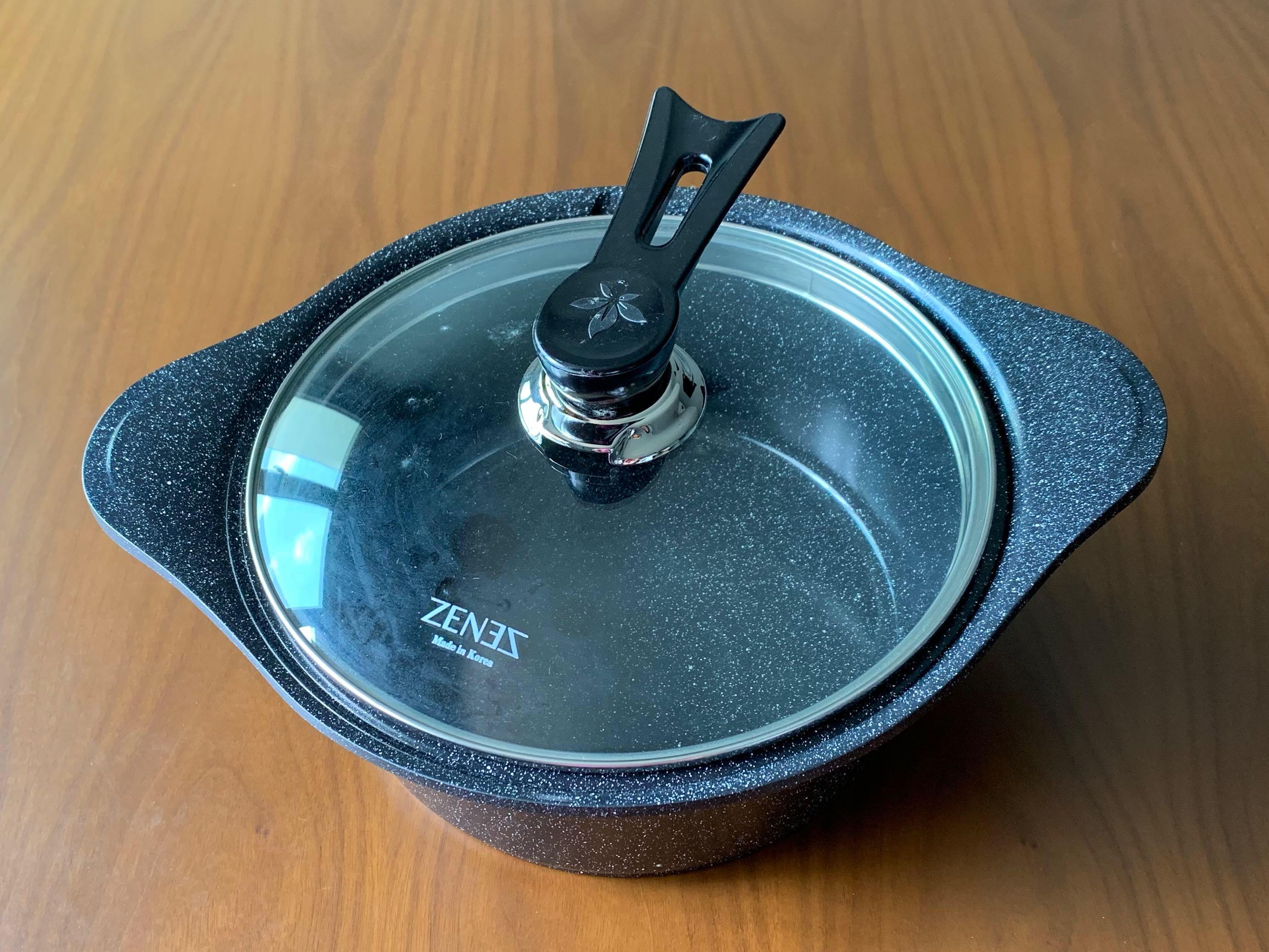 Zenez 4L ceramic marble coating pot (Korea), Furniture & Home Living ...