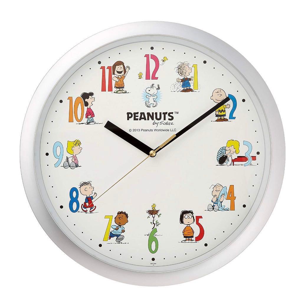 (日本代購) Peanuts Snoopy Clock 史露比掛牆鐘, 傢俬＆家居, 家居裝飾, 時鐘 - Carousell