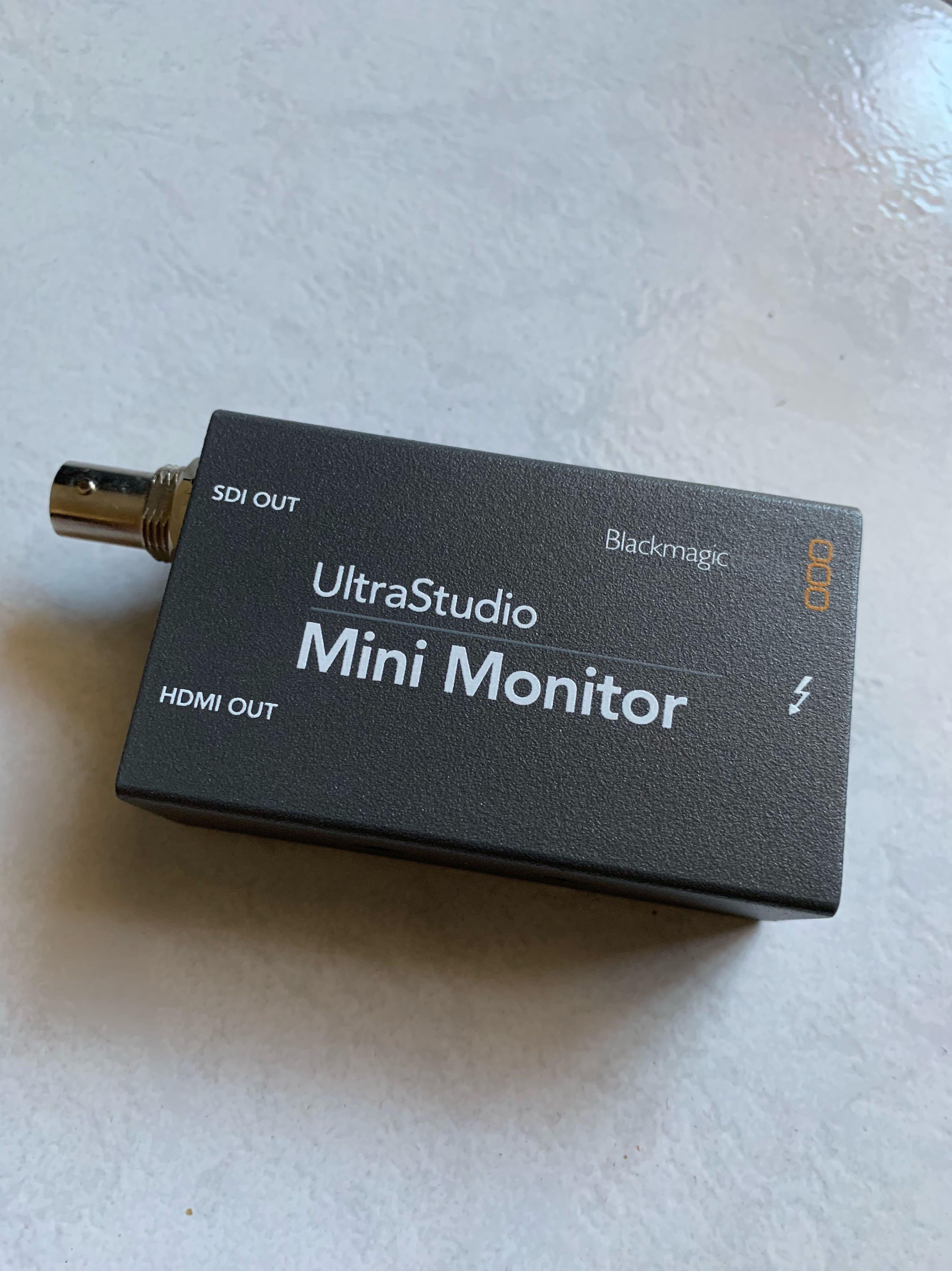 Blackmagic UltraStudio Mini Monitor (SDI HDMI & Thunderbolt 2 ...