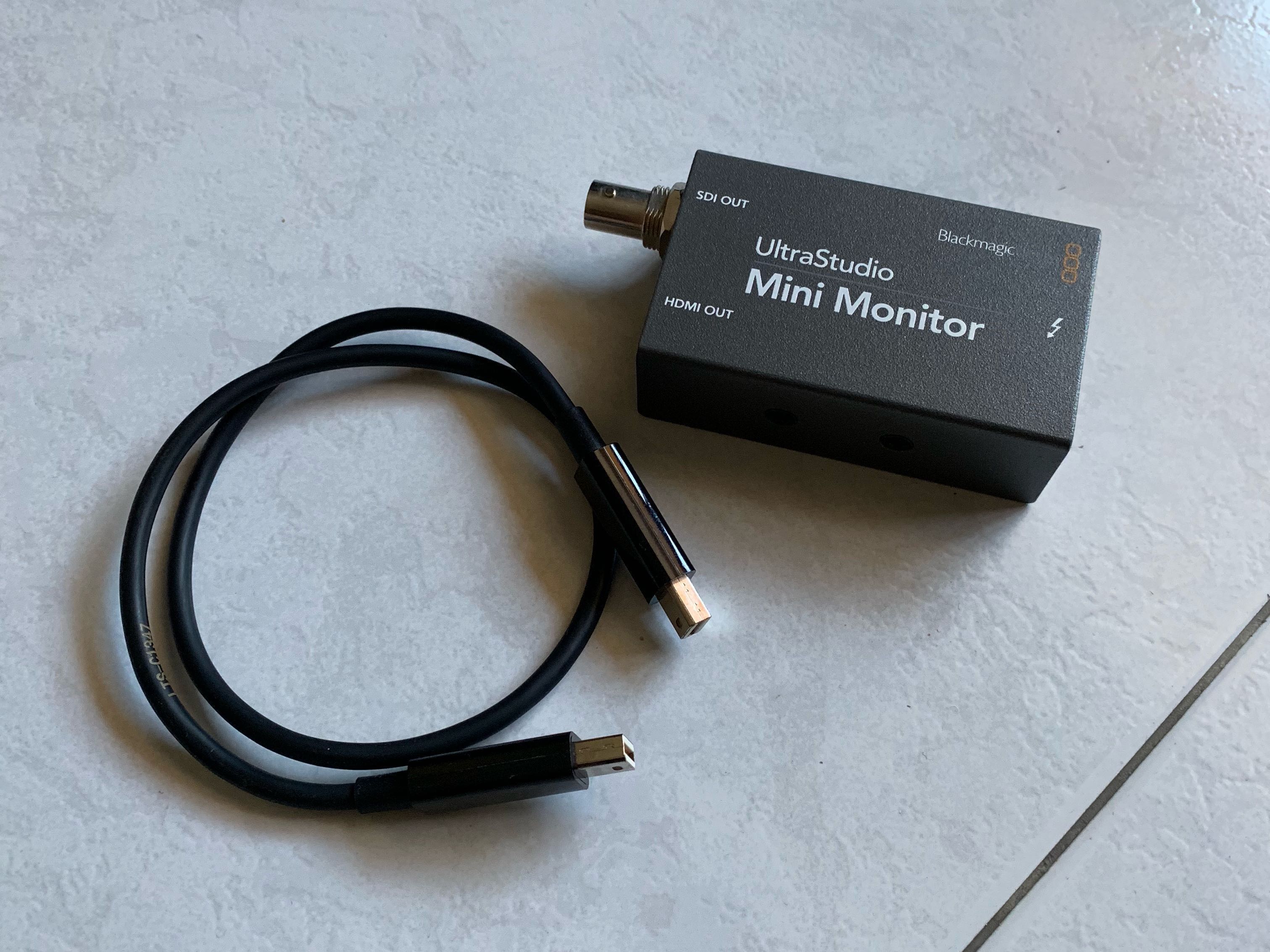 Blackmagic UltraStudio Mini Monitor (SDI HDMI & Thunderbolt 2 ...