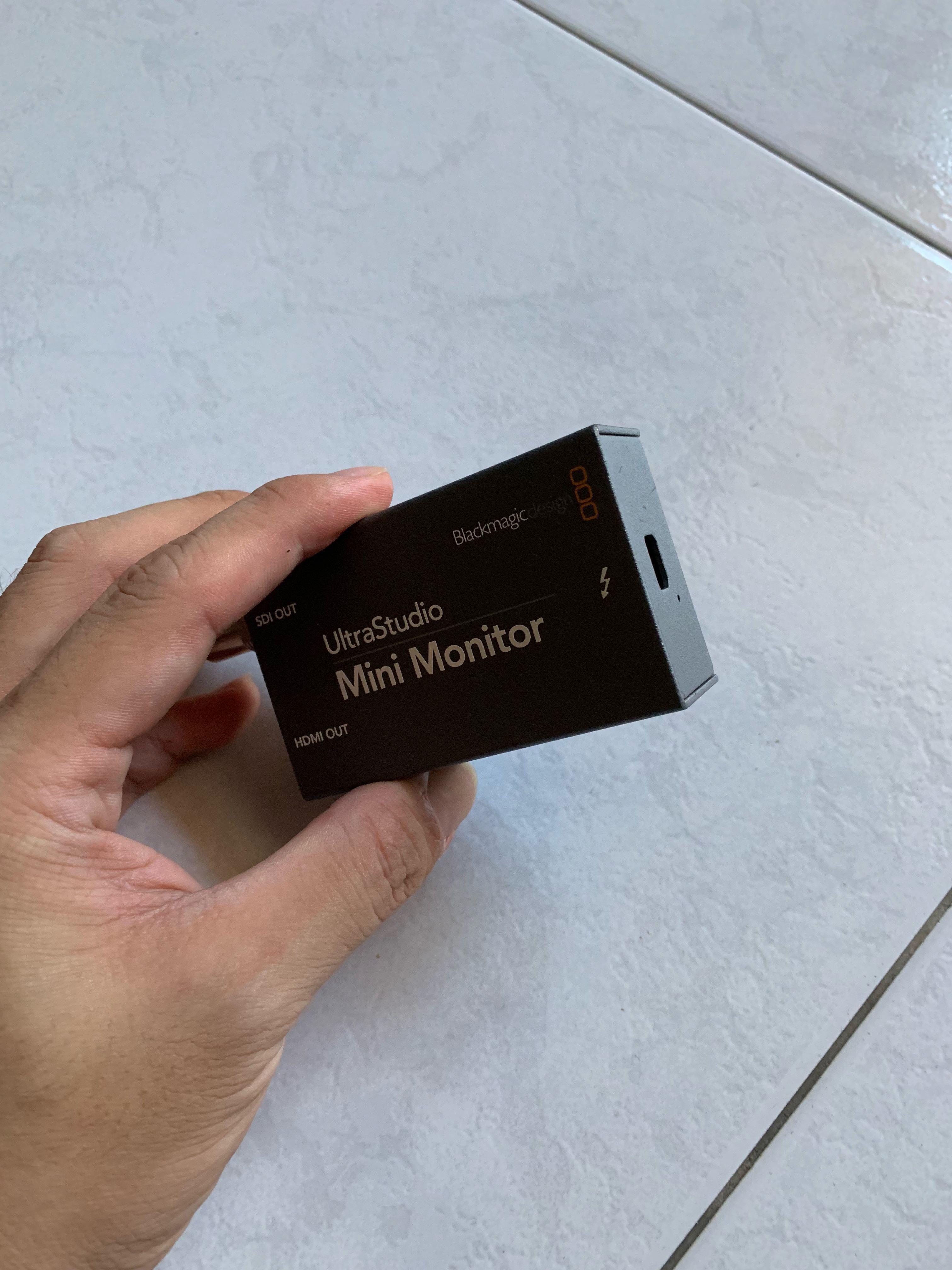 Blackmagic UltraStudio Mini Monitor (SDI HDMI & Thunderbolt 2 ...