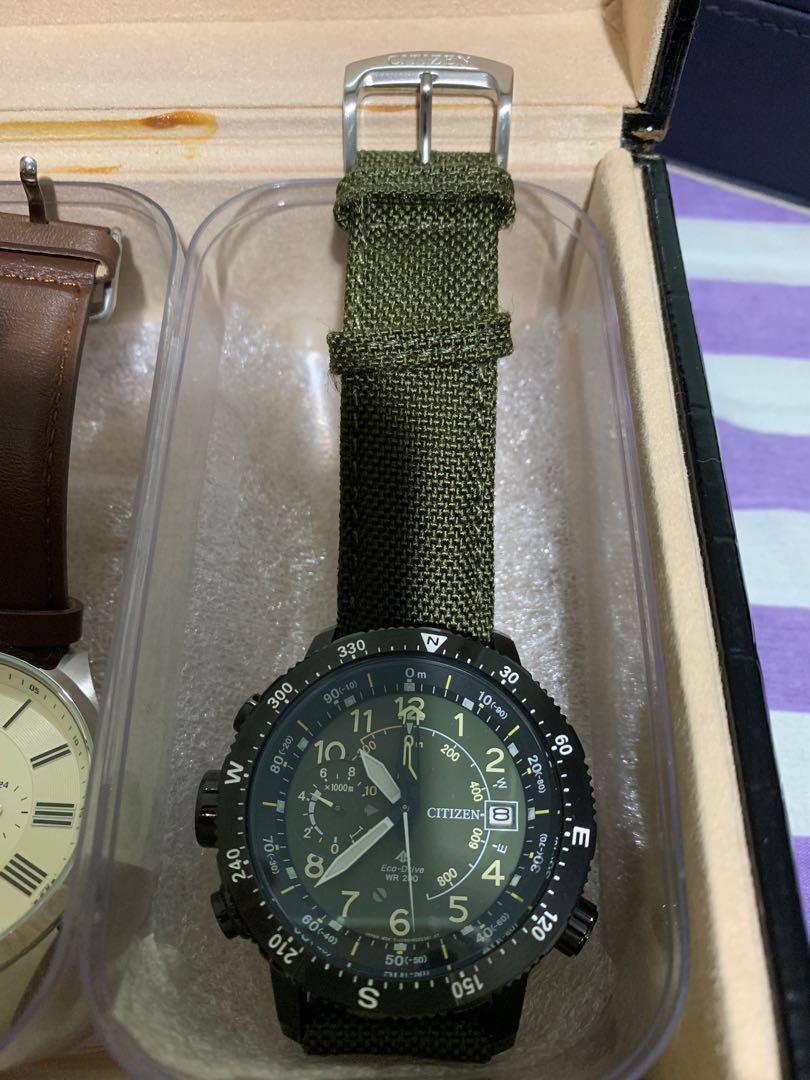 Citizen Promaster Eco-Drive Professional Altichron Multifunction Men’s ...