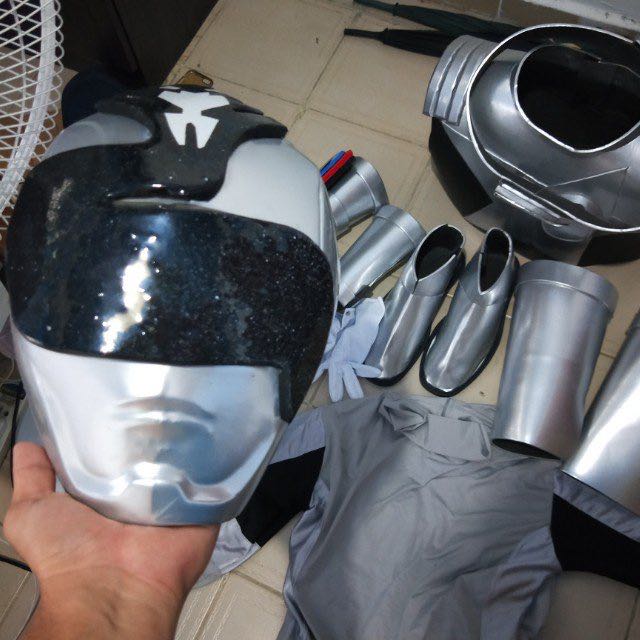 Cosplay Kyuranger hebitsukai silver costume. Super sentai Final price ...