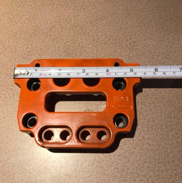 HDB Handlebar clamp KTM, Motorcycles, Motorcycle Accessories on Carousell