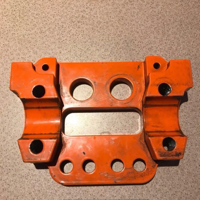 HDB Handlebar clamp KTM, Motorcycles, Motorcycle Accessories on Carousell