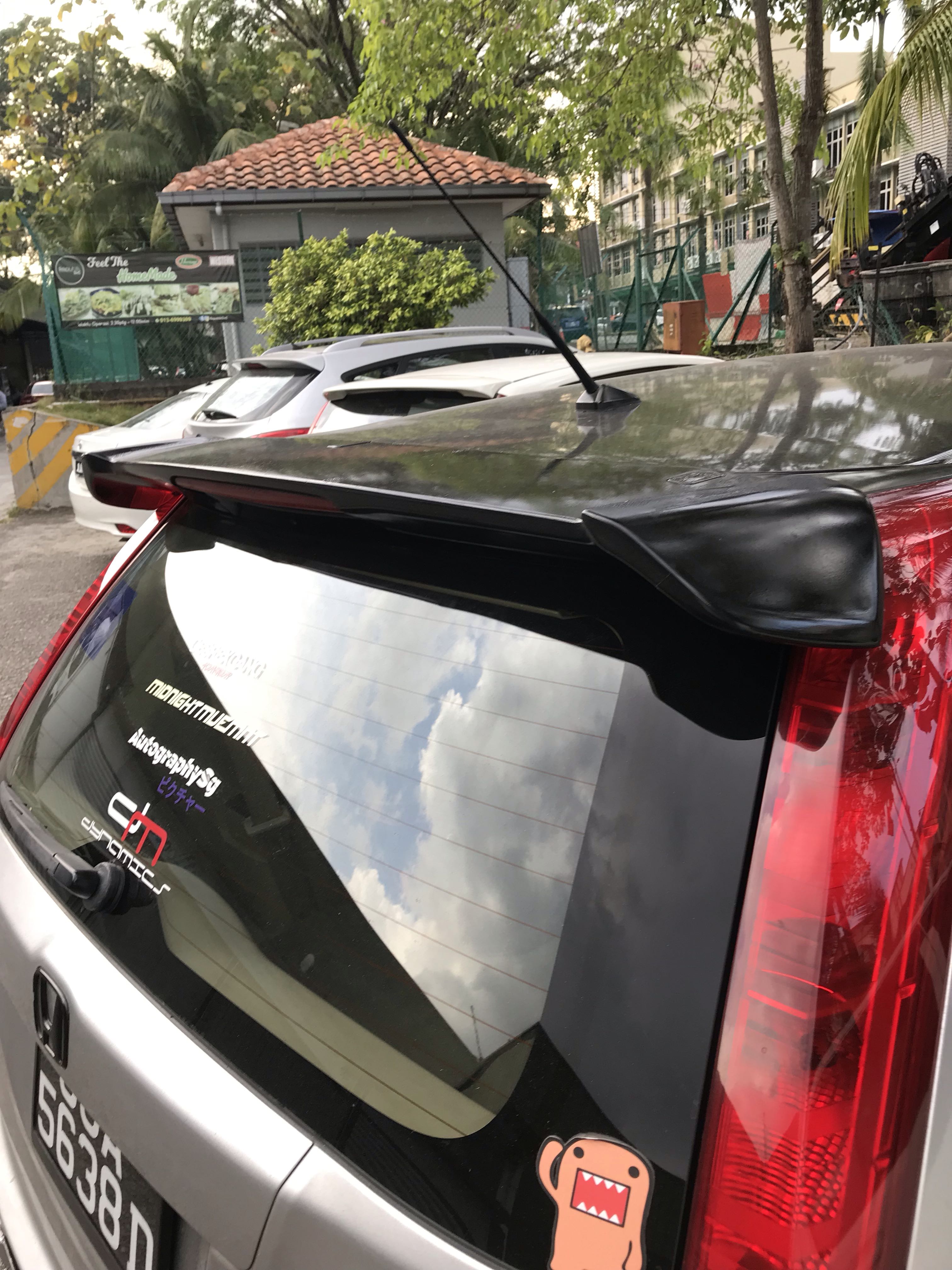Honda Stream Modulo Spoiler swap with Wald Spoiler, Car Accessories ...