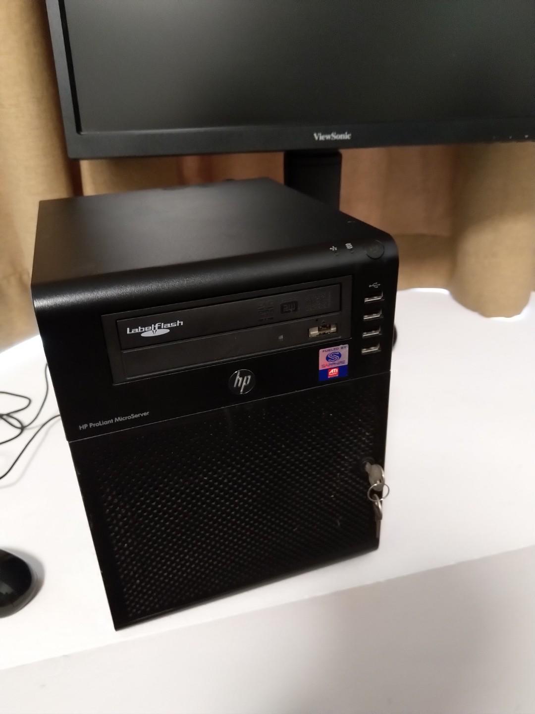HP PROLIANT MICROSERVER - HOME SERVER, Computers & Tech, Parts ...