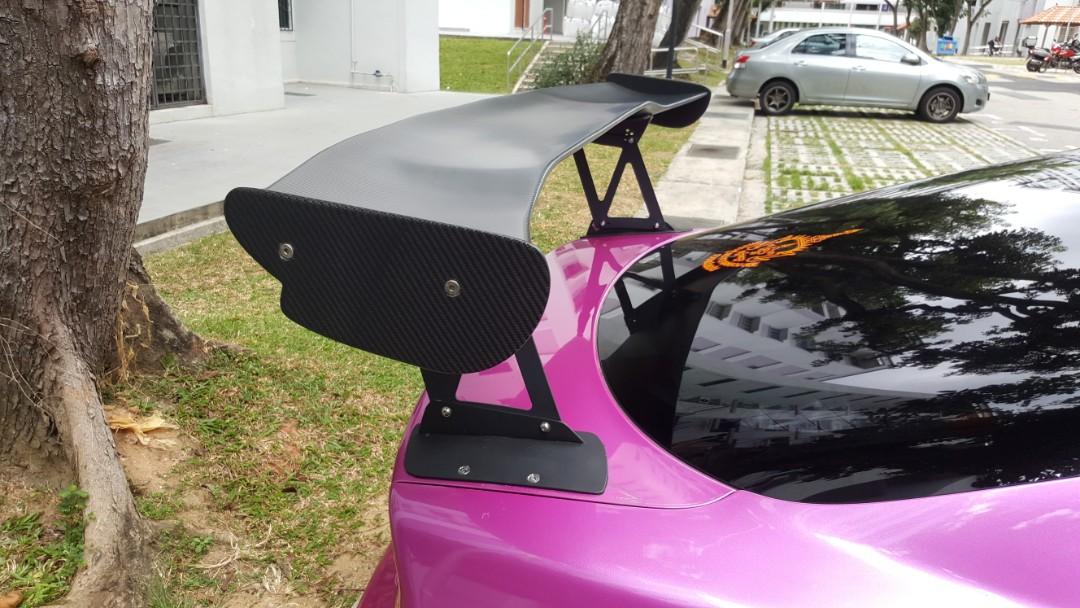 JS Racing GT Wing For DC5 , DC5R, Car Accessories, Accessories on Carousell