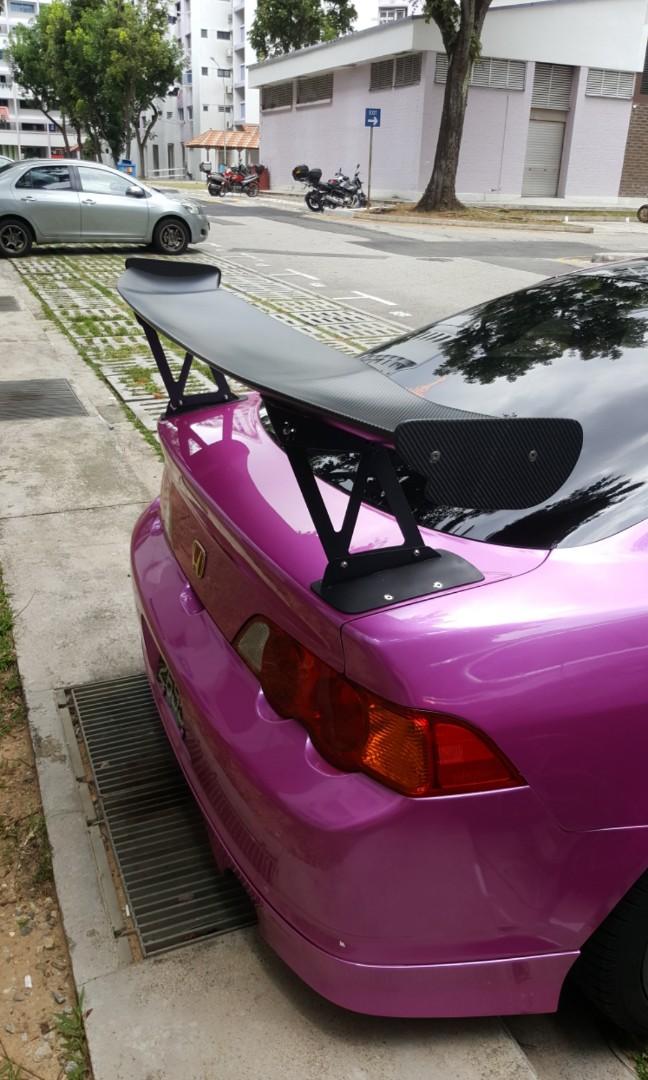 JS Racing GT Wing For DC5 , DC5R, Car Accessories, Accessories on Carousell