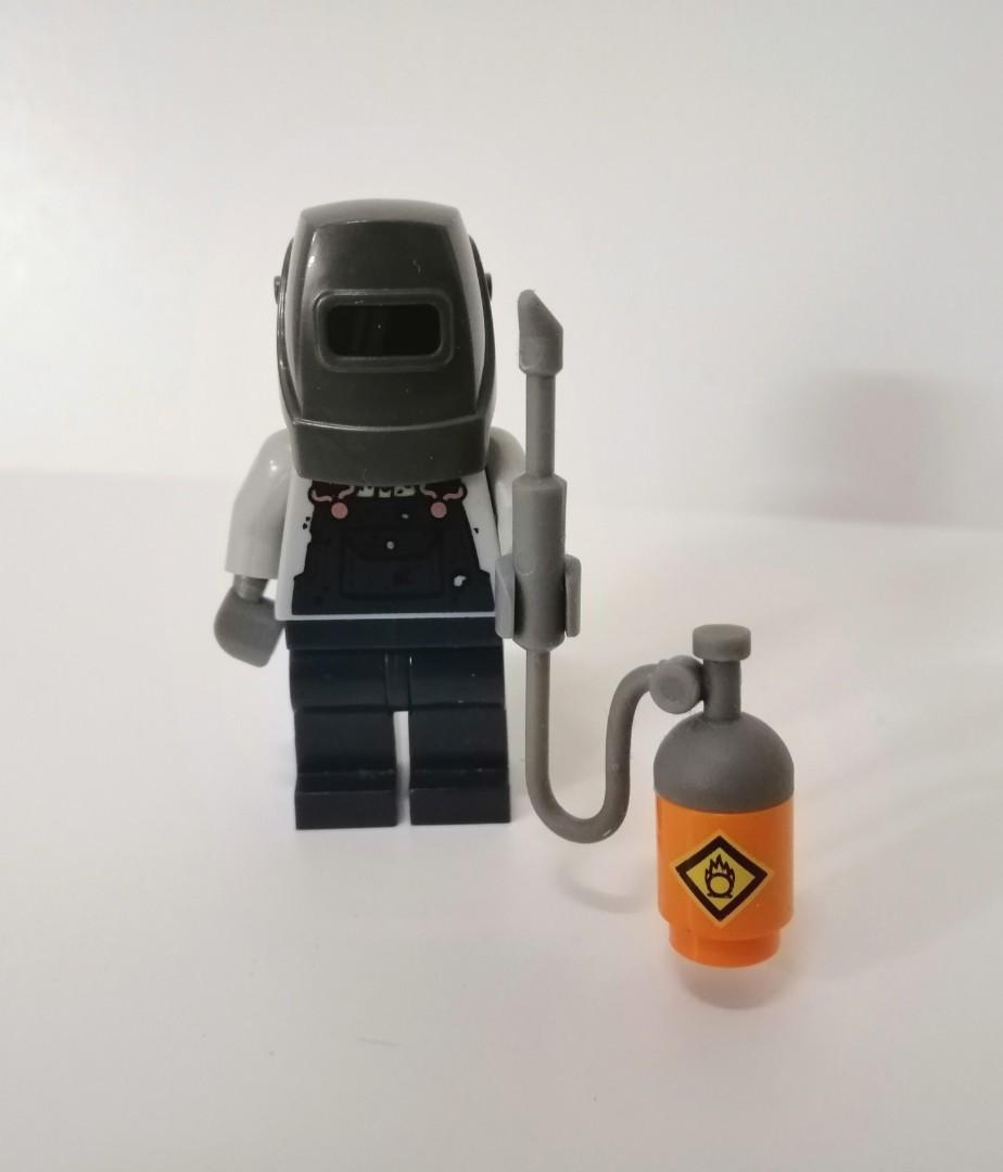 Lego Minifigure Welder, Hobbies & Toys, Toys & Games on Carousell