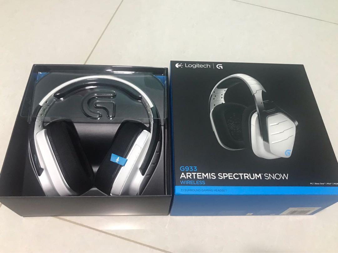 Logitech G933 Artemis Spectrum (Snow) Wireless, Computers & Tech, Parts ...