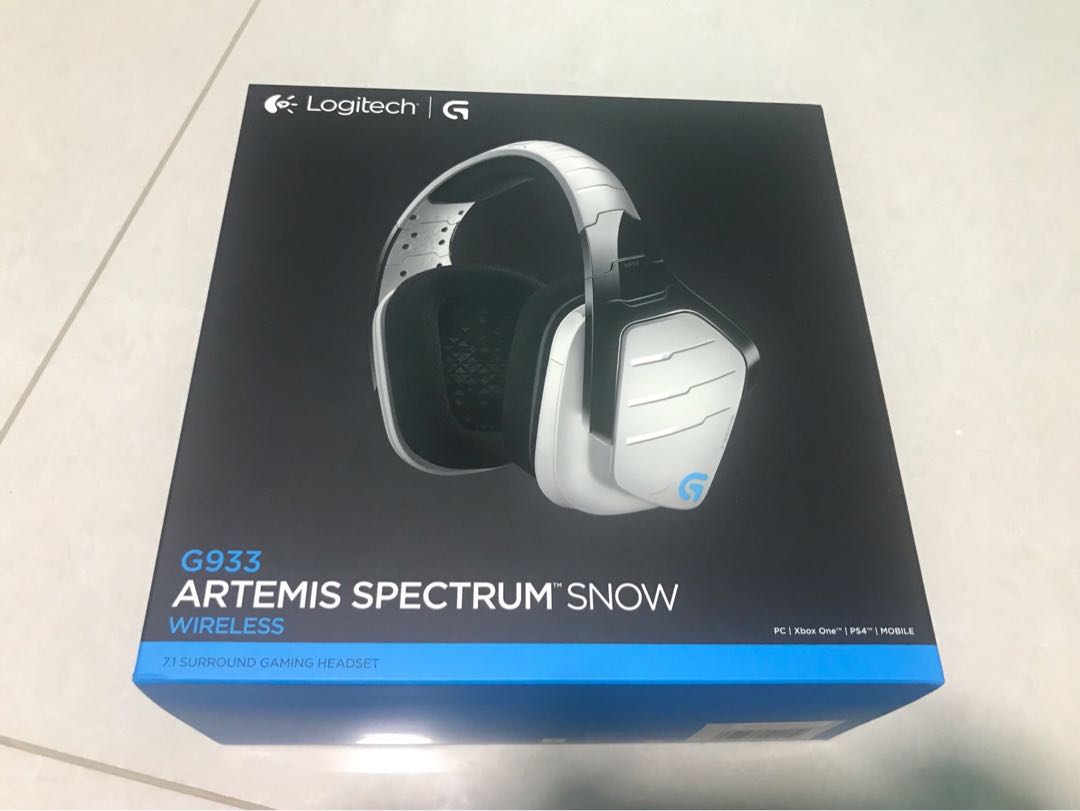 Logitech G933 Artemis Spectrum (Snow) Wireless, Computers & Tech, Parts ...