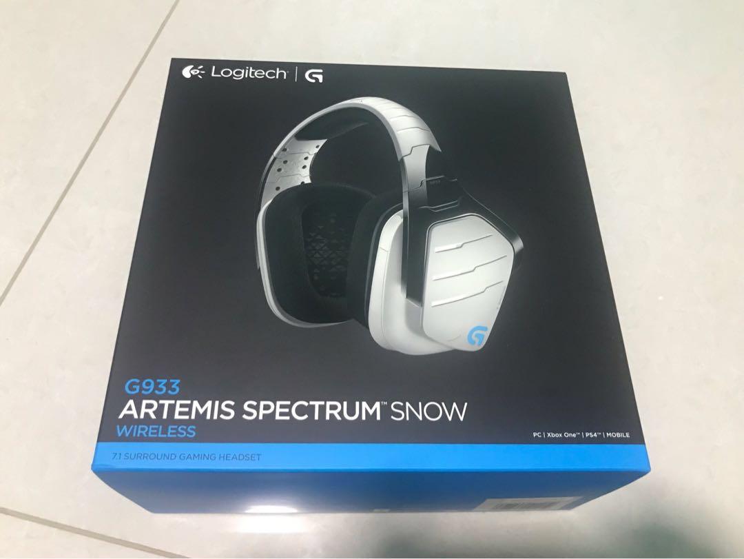 Logitech G933 Artemis Spectrum (Snow) Wireless, Computers & Tech, Parts ...