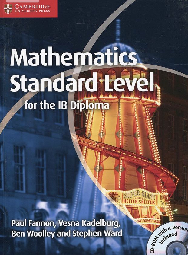Mathematics Standard Level For The Ib Diploma Hobbies And Toys Books And Magazines Assessment