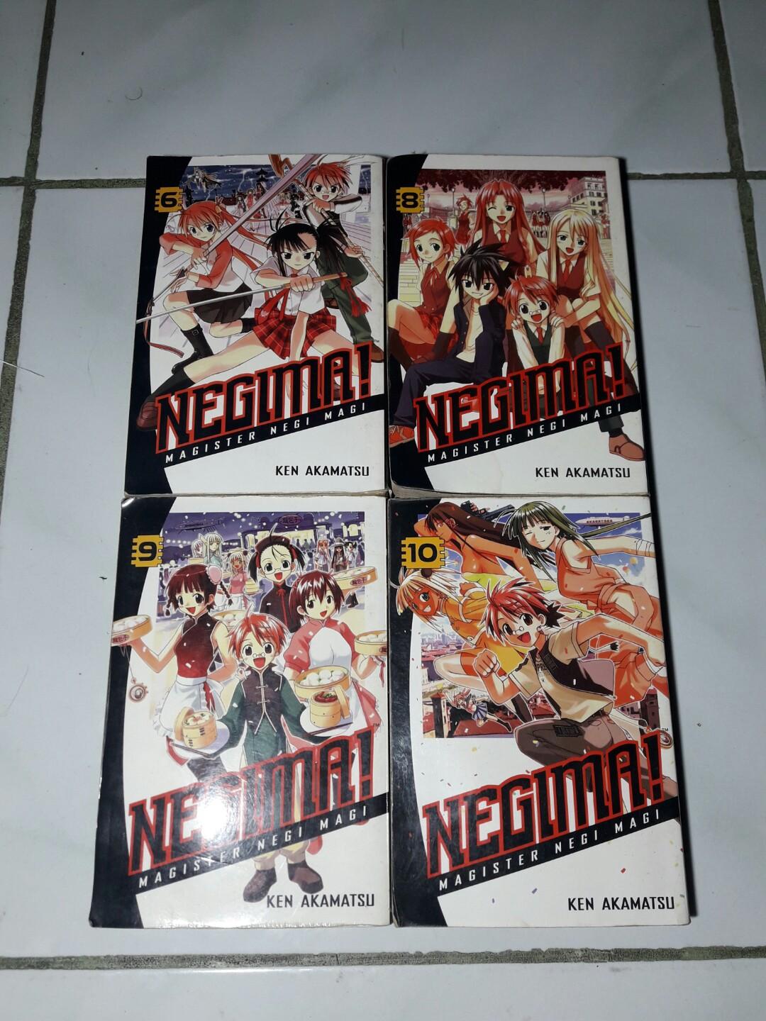 Negima Manga, Hobbies & Toys, Books & Magazines, Comics & Manga on ...