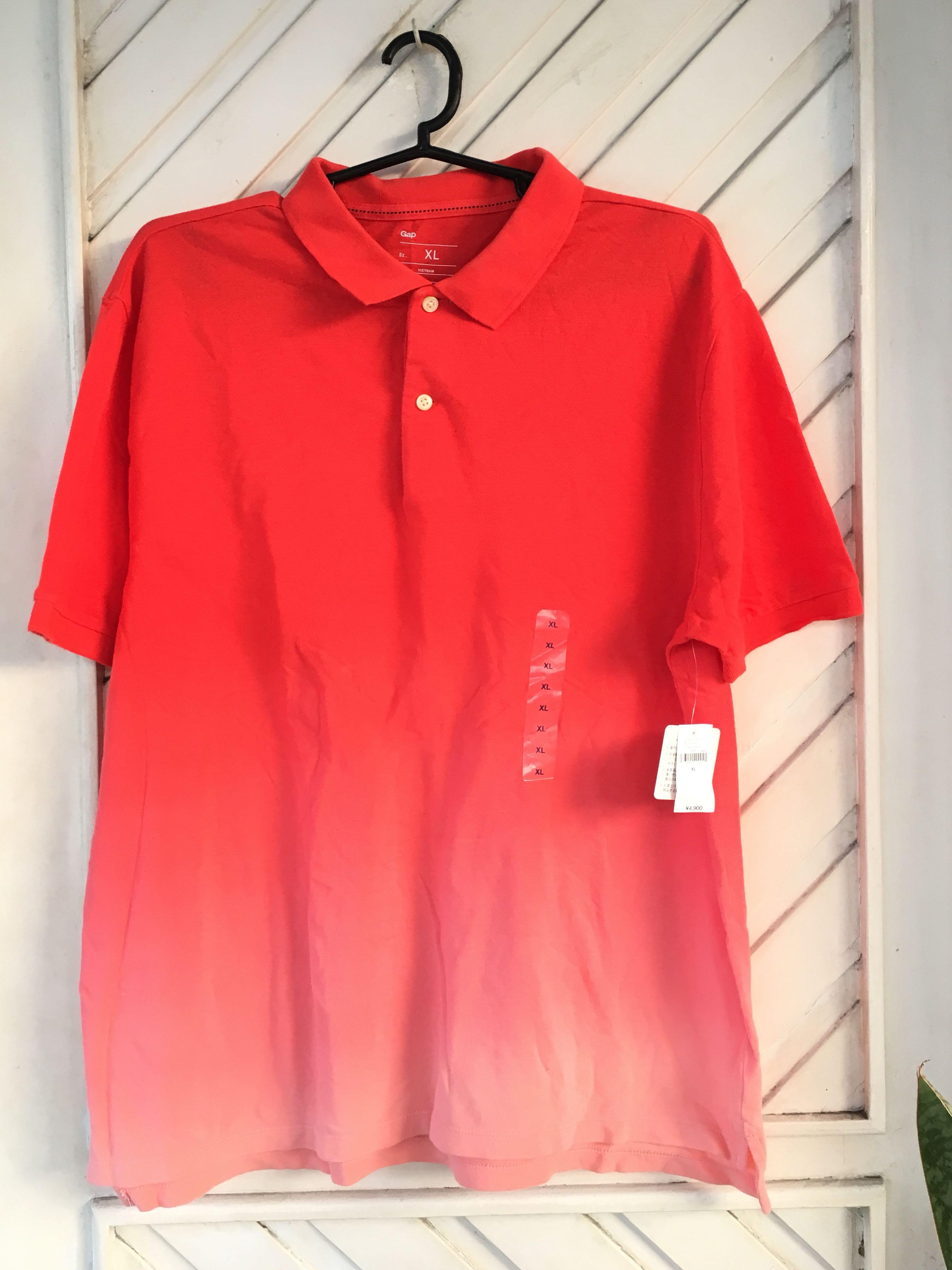NEW | GAP Faded Polo Shirt, Men's Fashion, Tops & Sets, Tshirts & Polo ...